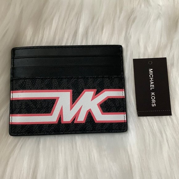 Michael Kors | Accessories | Michael Kors Signature Cooper Tall Card ...